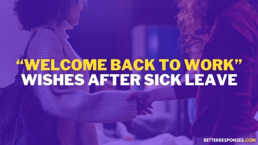 53 Genuine “Welcome Back To Work” Messages For Your Coworkers • Better ...